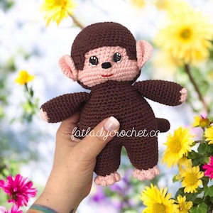 Monchhichi Crochet Pattern PDF - Etsy