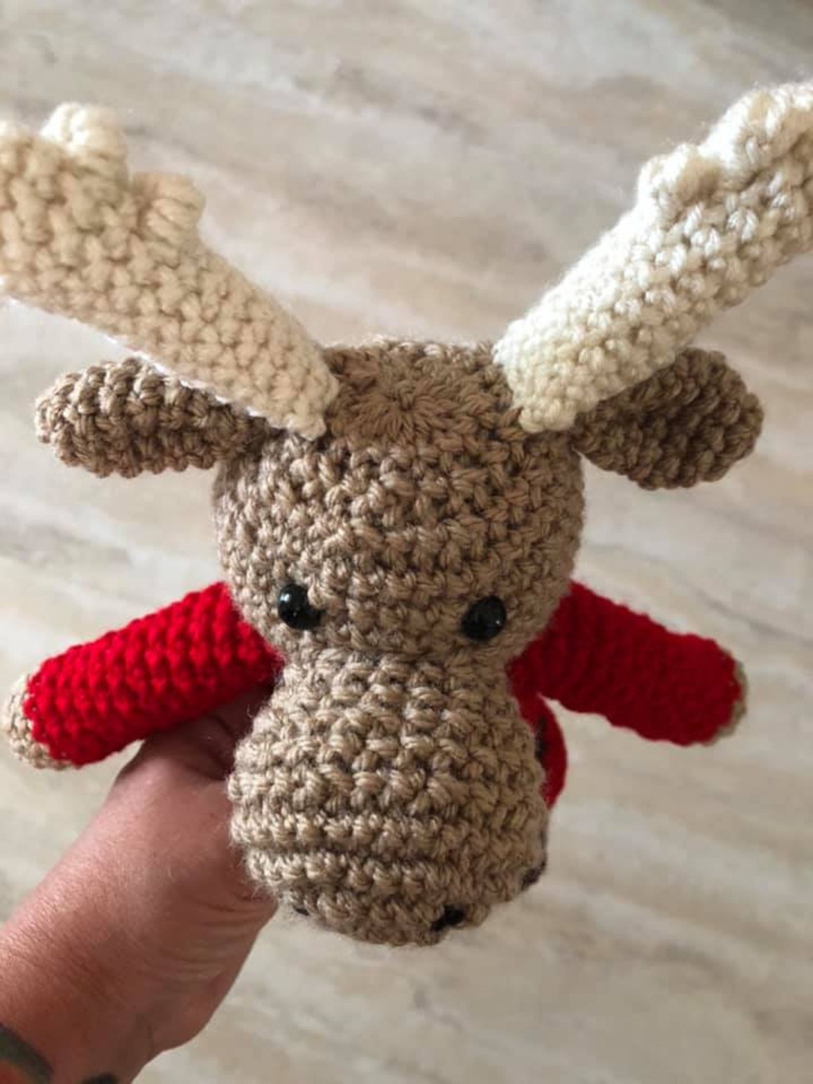 Moose Mountie Crochet Pattern PDF Pattern: DIGITAL FILE - Etsy