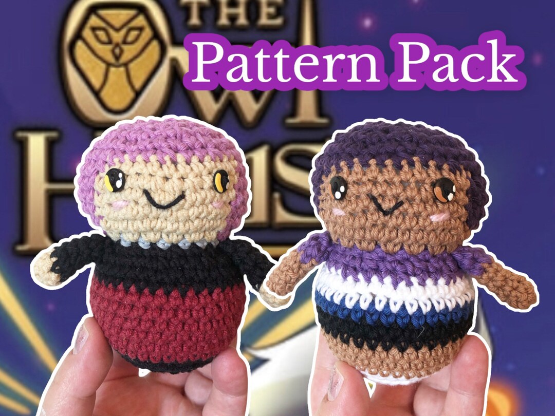 Owl House Luz & Amity Crochet Pattern PDF 2 Patterns - Etsy Canada