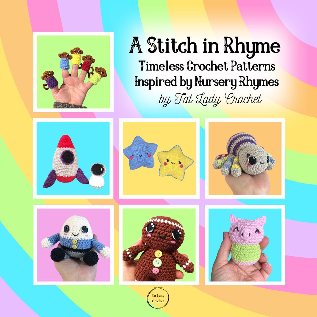 Physical Book: A Stitch in Rhyme – Exclusive Crochet Pattern Book of ...