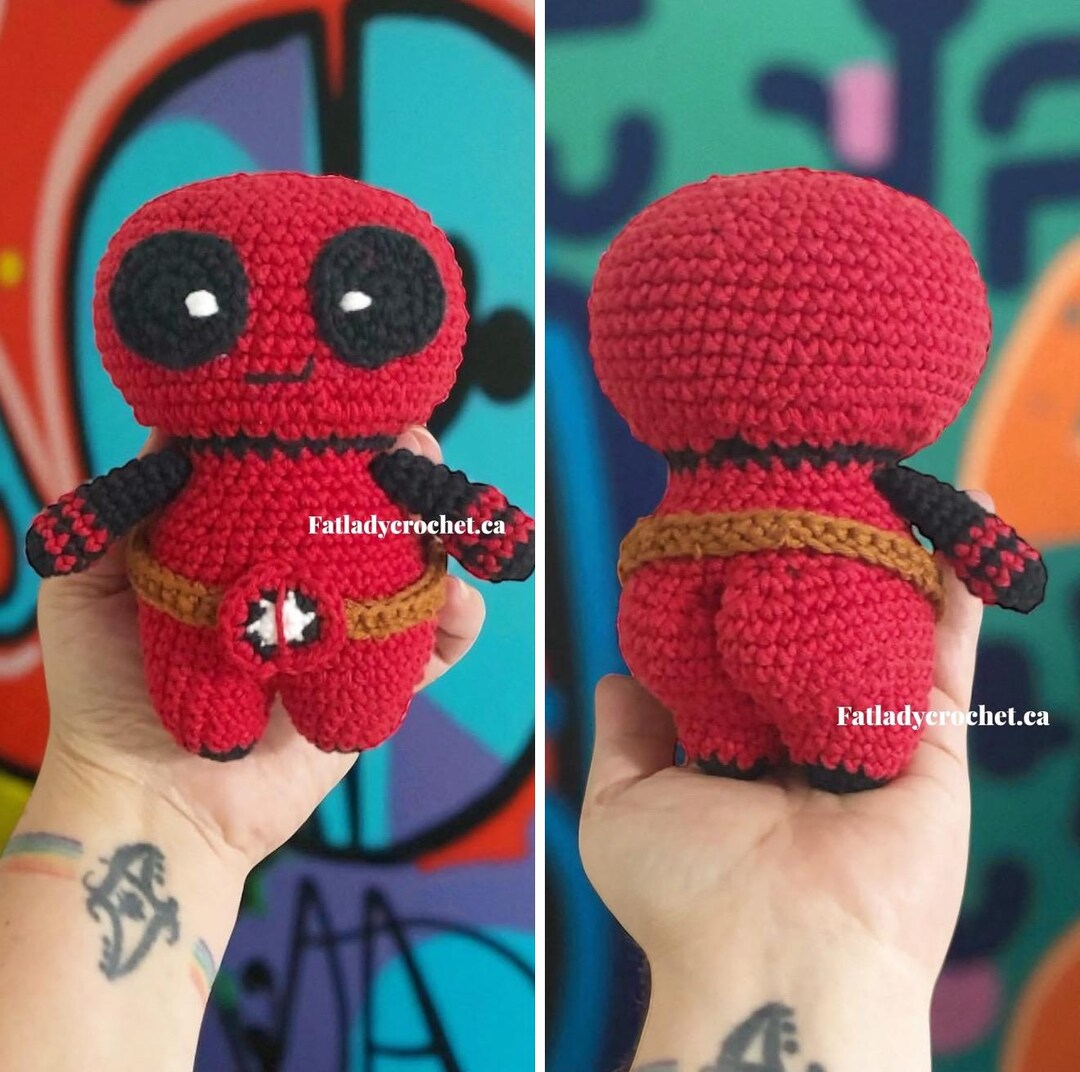Bubble Butt Deadpool PDF - Etsy
