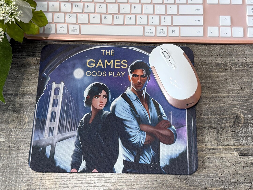 Hades & Lyra Dark Fantasy Mouse Pad | Mythical Art Desk Mat | the Games ...