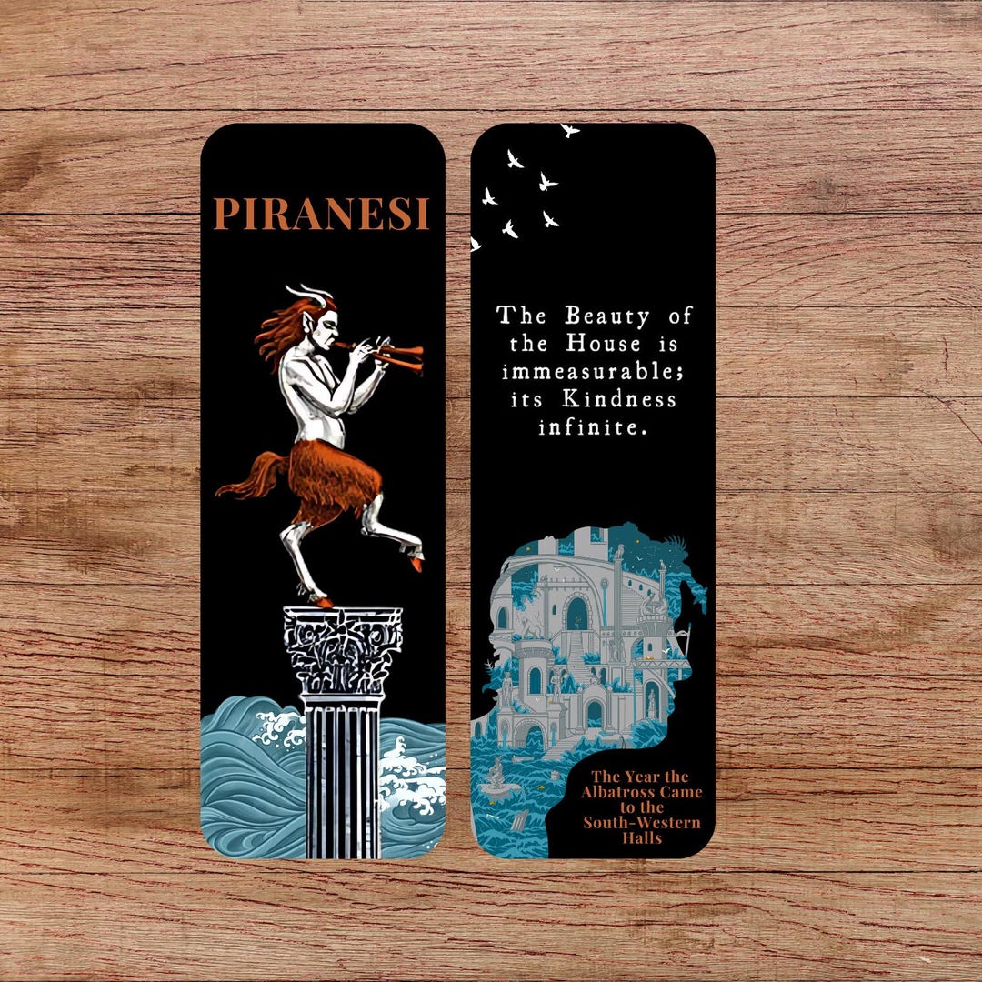 Piranesi Bookmark Set – Mythical Satyr & House of Infinite Kindness ...