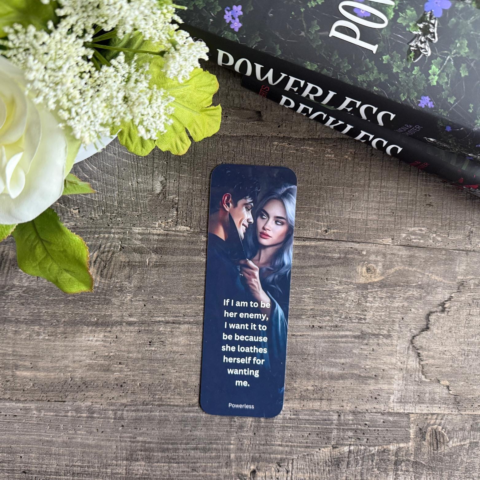 Powerless Inspired Bookmark Set | Lauren Roberts Bookish Gifts ...