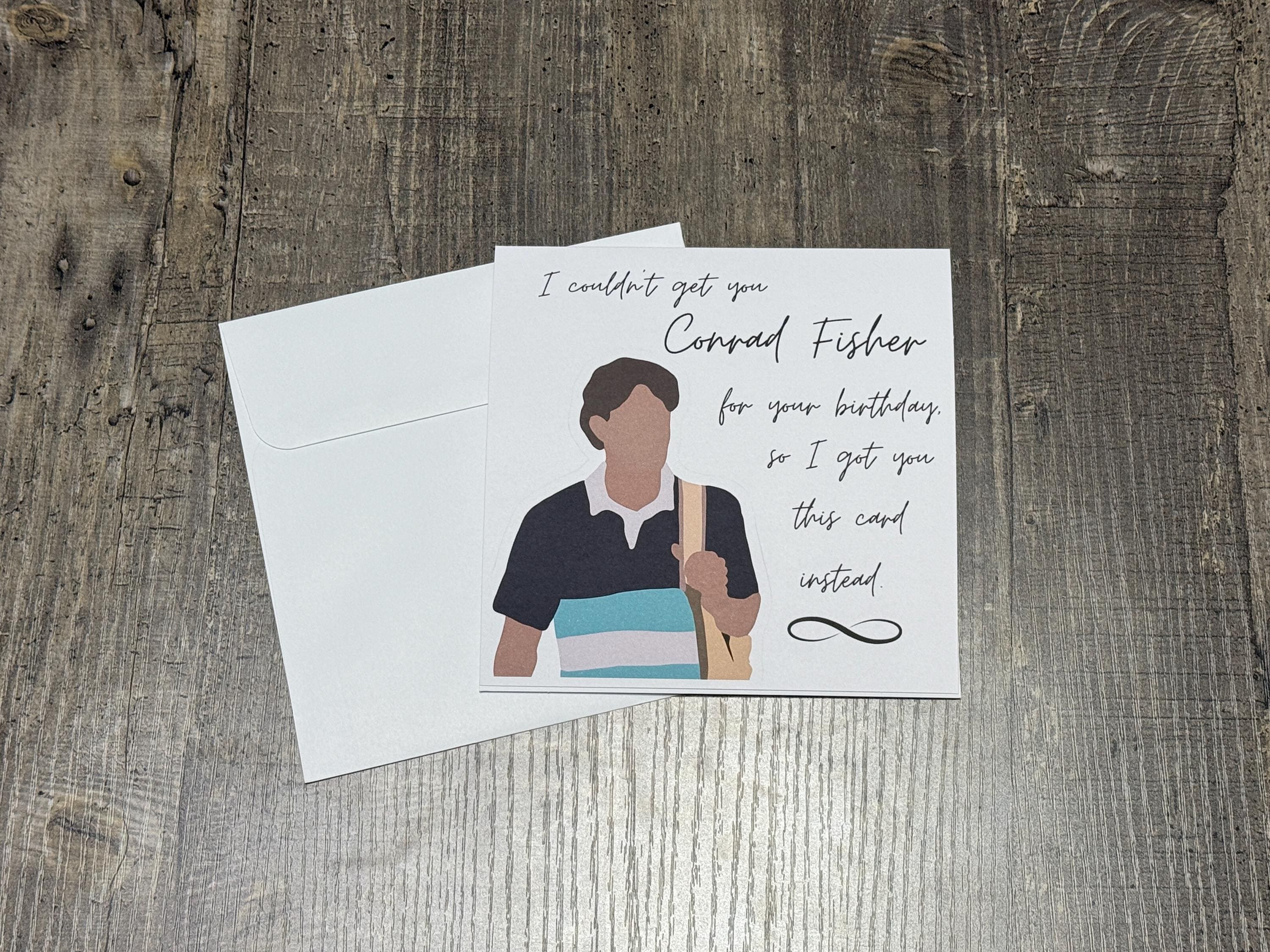 Funny Conrad Fisher Birthday Card – Summer I Turned Pretty | Love ...