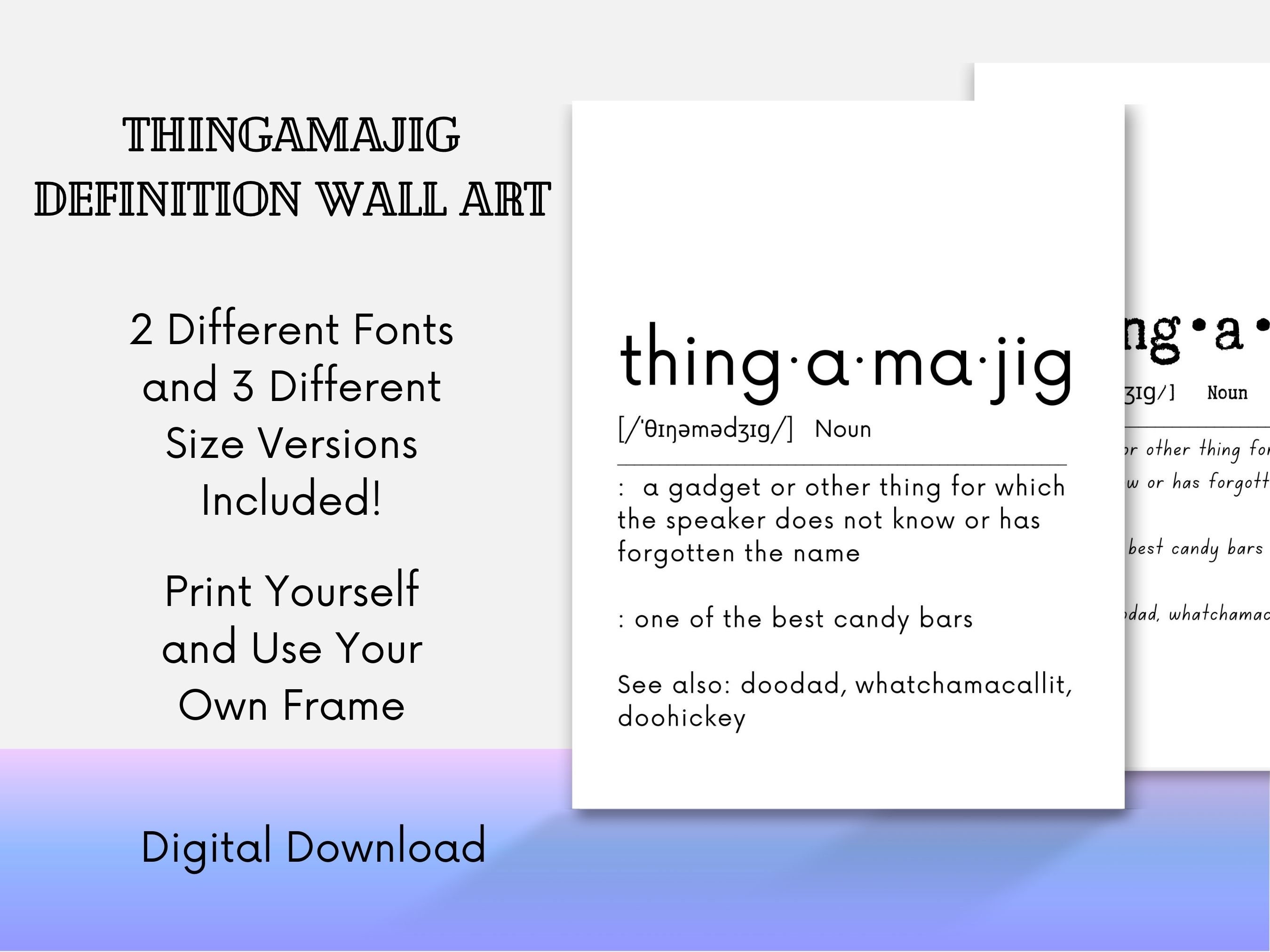 Thingamajig Candy Bar