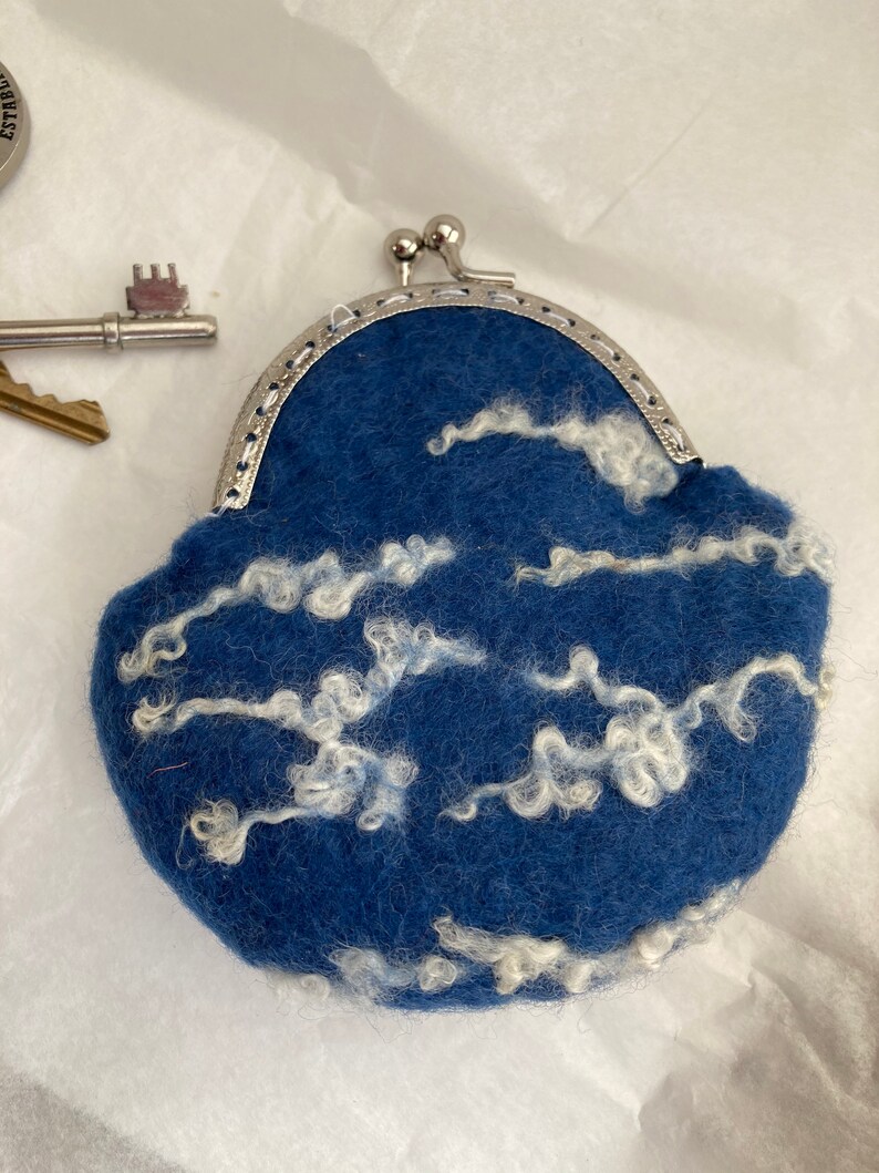 Handmade Felted Coin Purse Wool Coin Purse Handmade Felted - Etsy