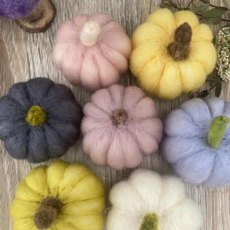 Wool Pumpkin - Etsy