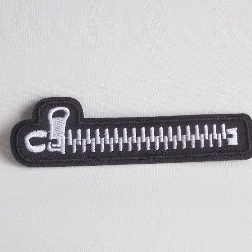Zipper Patch Iron on Patch Patches for Jackets Iron on - Etsy