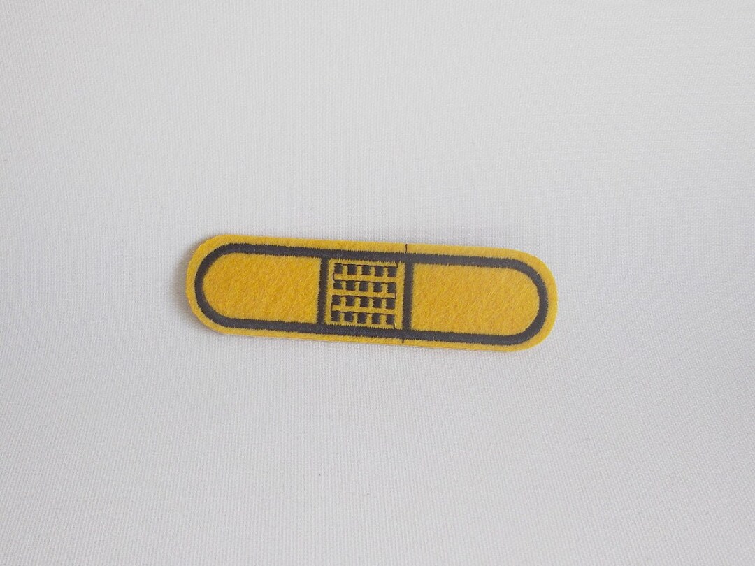 Bandaid Patch, Band Aid Iron on Patch, Jacket Patch, Iron on Bandage ...