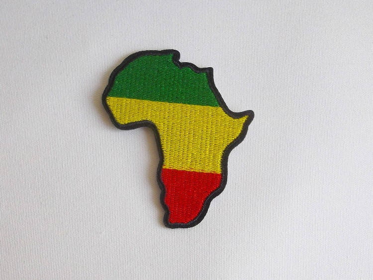 African Continent Patch Africa Patch Africa Applique - Etsy