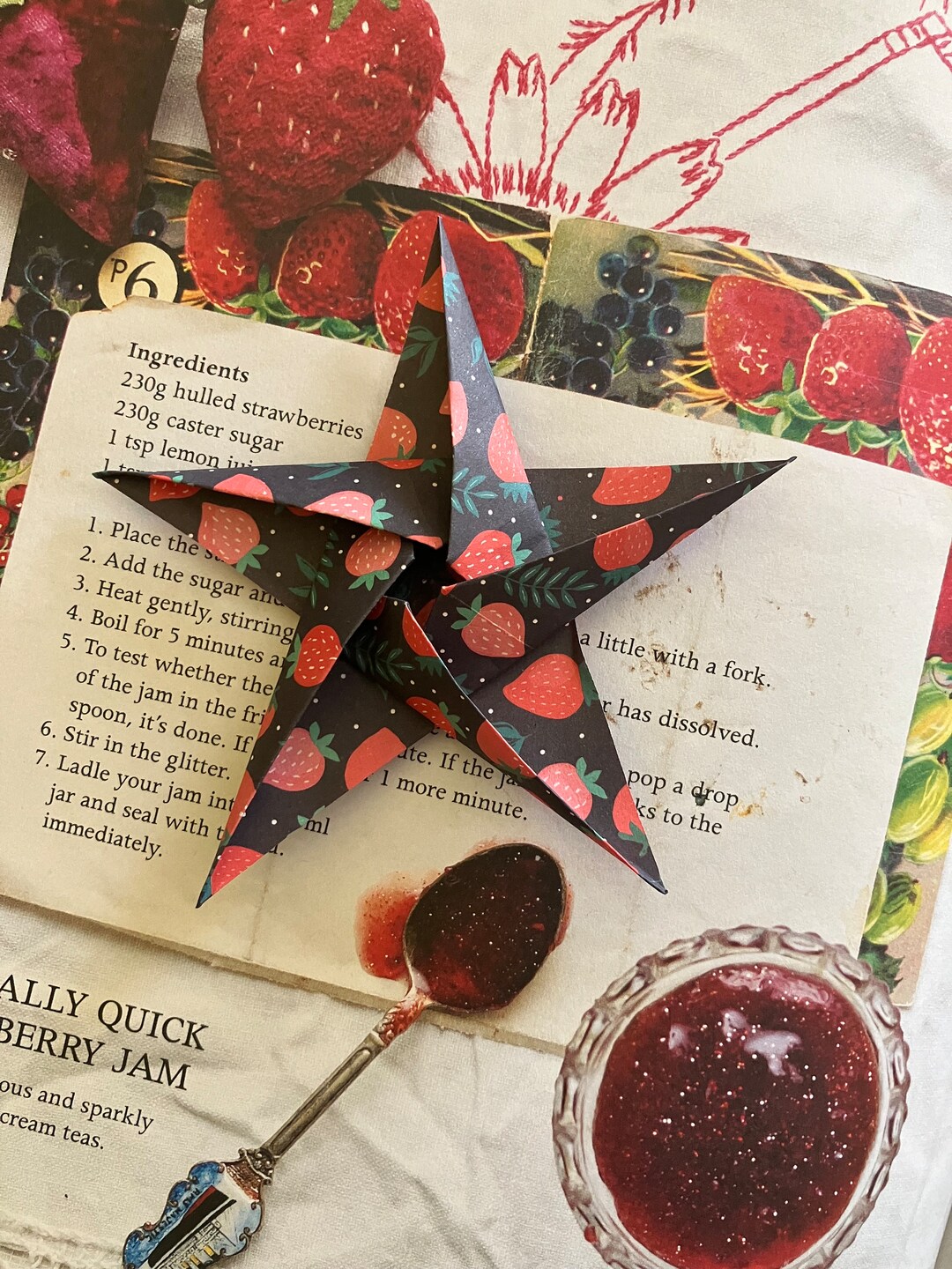 Origami Star Magnet - Etsy