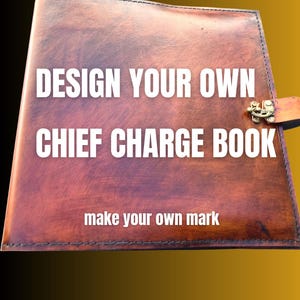 Personalized USCG Chief Charge Book, Leather 3-ring Binder Cover - Etsy