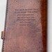 US Navy Officer Leather Book Cover – Personalized Military Journal - Etsy