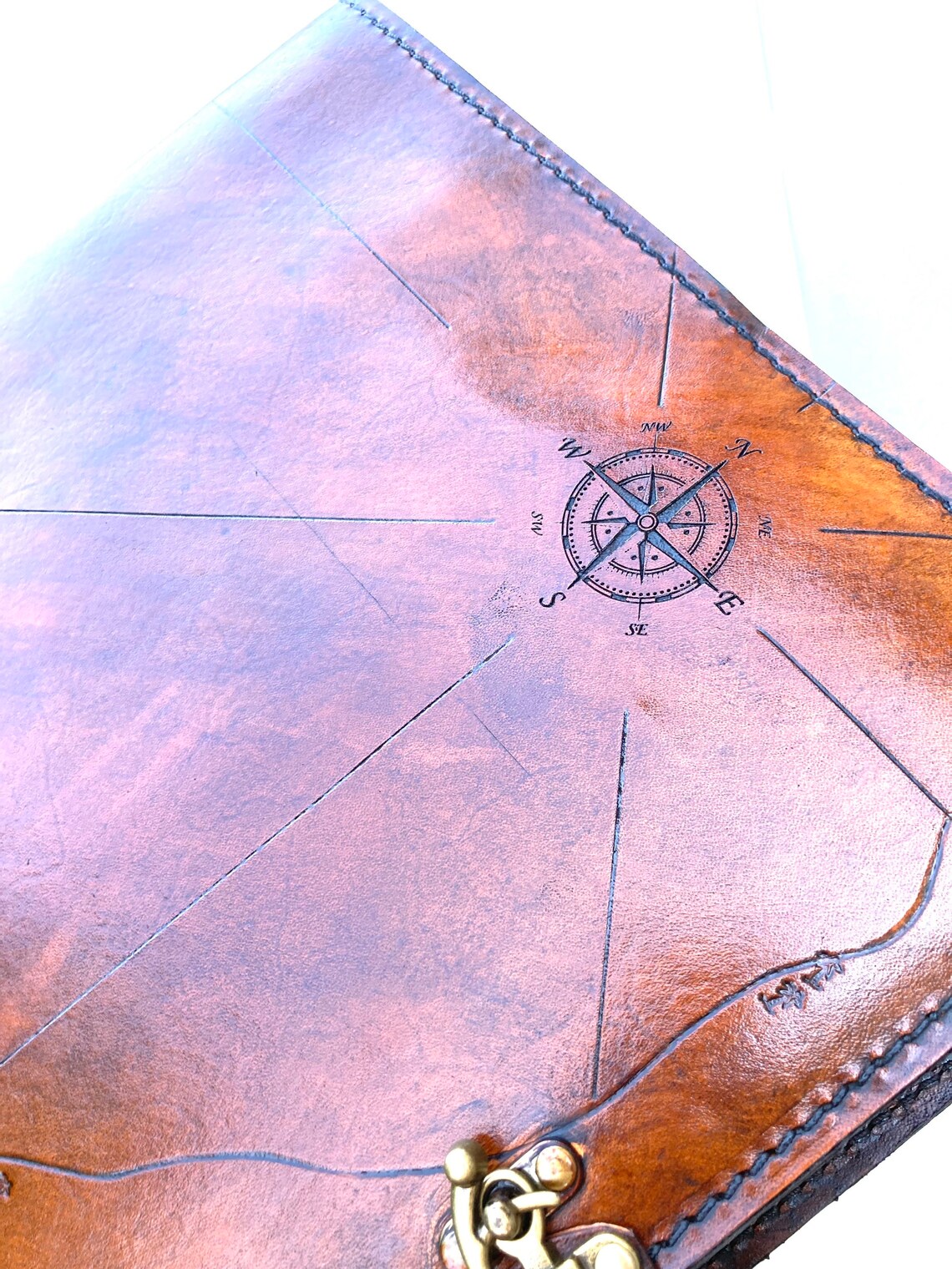 Chief Charge Book With Pirate Map Design Coast Guard CCTI - Etsy