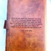 US Navy Officer Leather Book Cover Military Notebook Cover Personalized ...