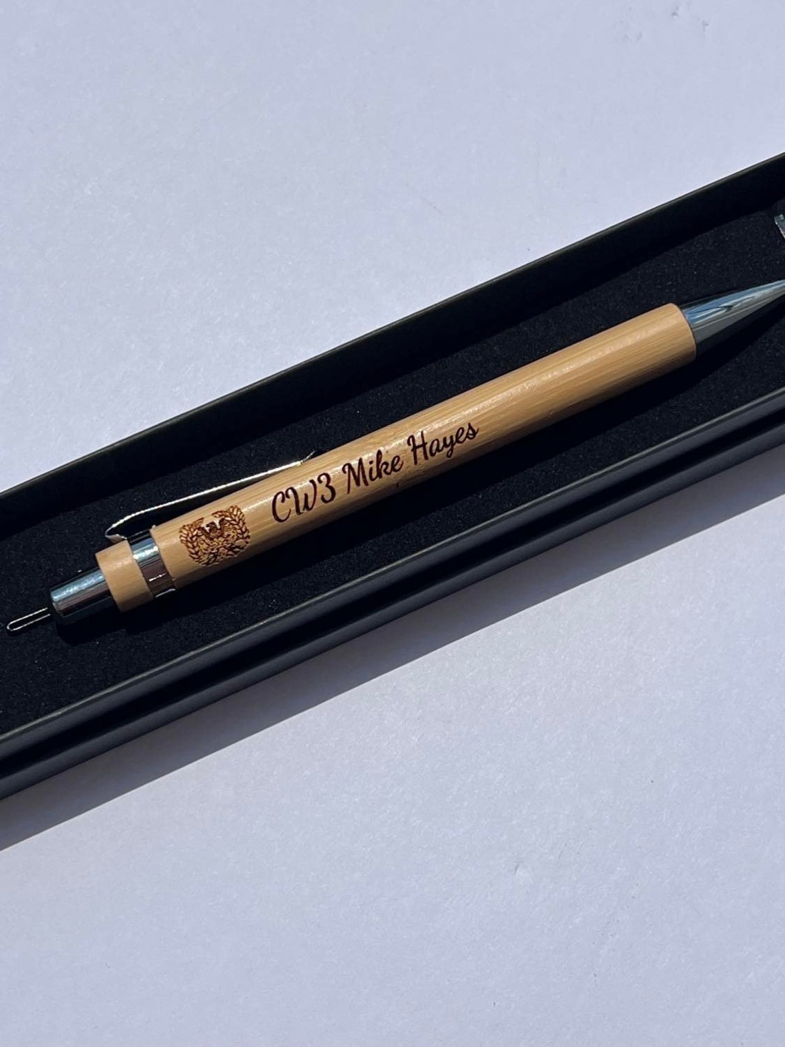 Personalized Pen, Includes Name and Some Military Insignias ...