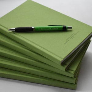 Book BUNDLE, (5) Green Book, 5"x8.5" Green Military Green Book ...