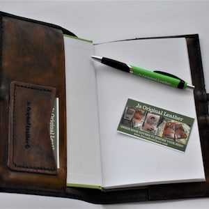 Military Police Cross Pistols, Leather Book Cover, Personalized Police ...