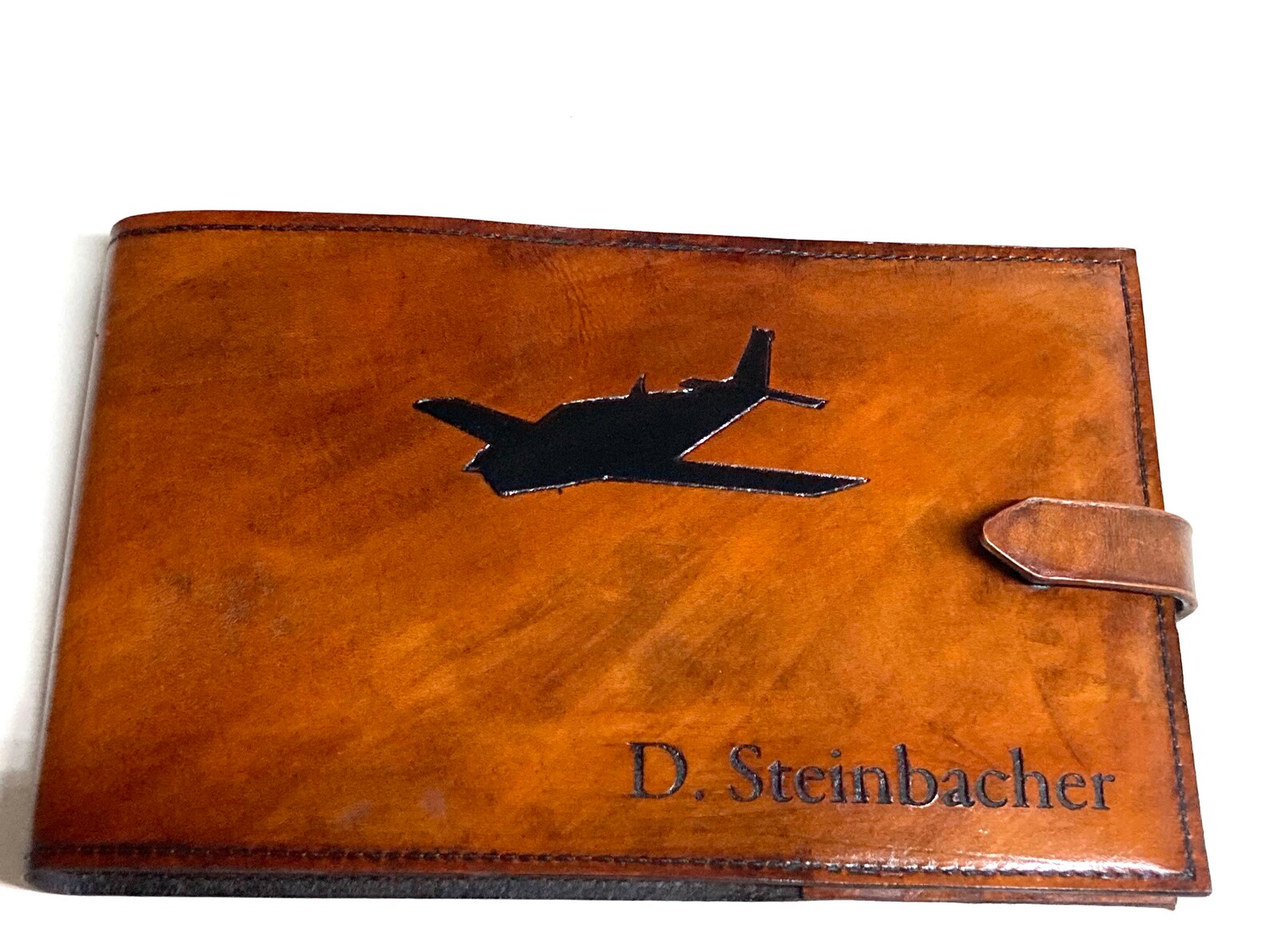 ASA Pilot Log Book Leather Cover, Personal Pilot Log Book, Pilot Gift ...