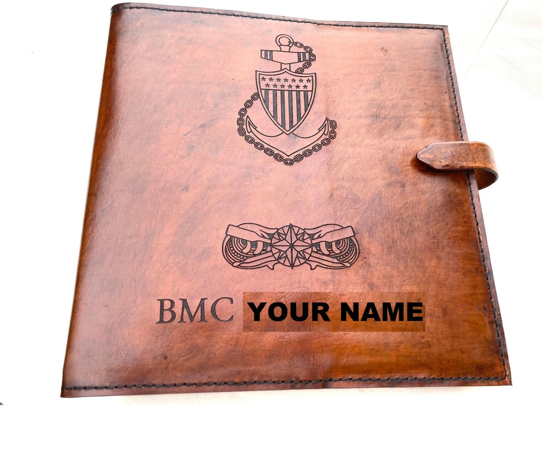 USCG Chief Charge Book, Petty Officer, 3 Ring Binder, CCTI, Rank Rate ...