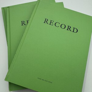 US Military Green Record Book, 8"x10.5" - Etsy