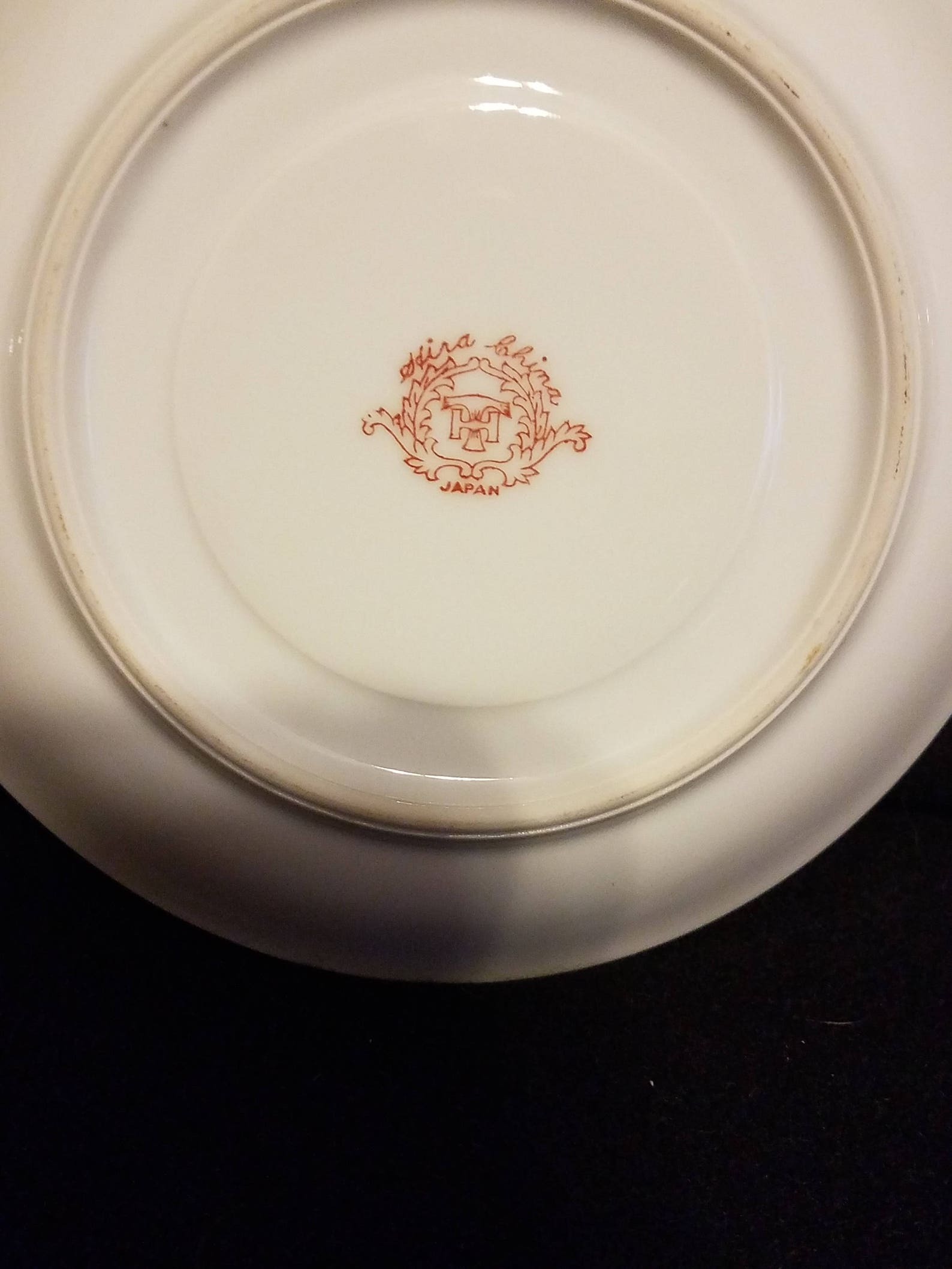 4 Vintage Hira China of Japan 5.5 Saucer Plates Floral | Etsy