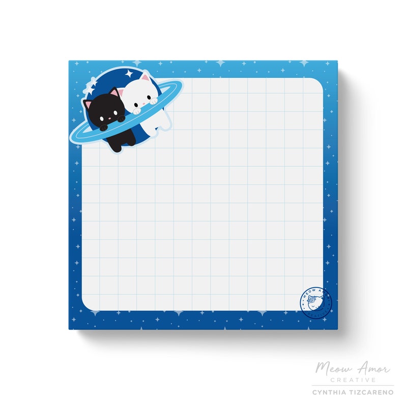Space Sticky Notes - Etsy