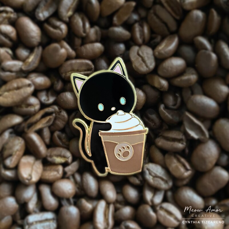 Kawaii Coffee Patch - Etsy