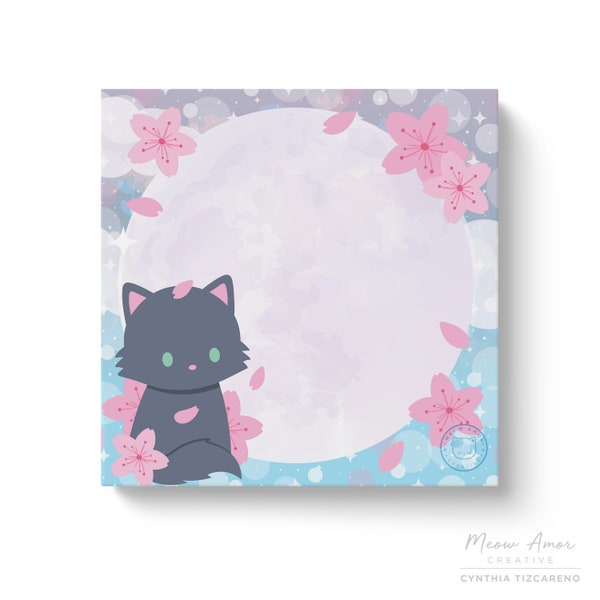 Cat Sticky Notes - Etsy