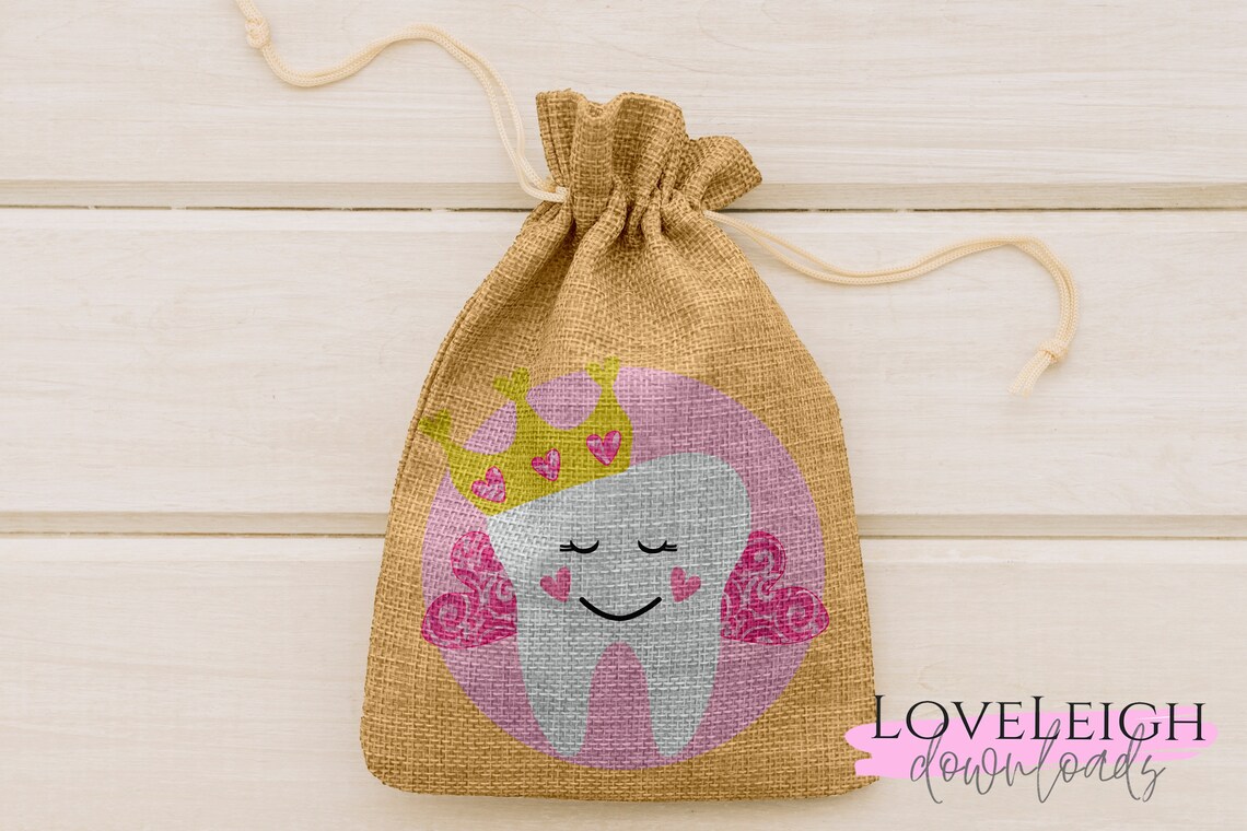 Tooth Fairy Princess Sublimation Design Hand-drawn - Etsy