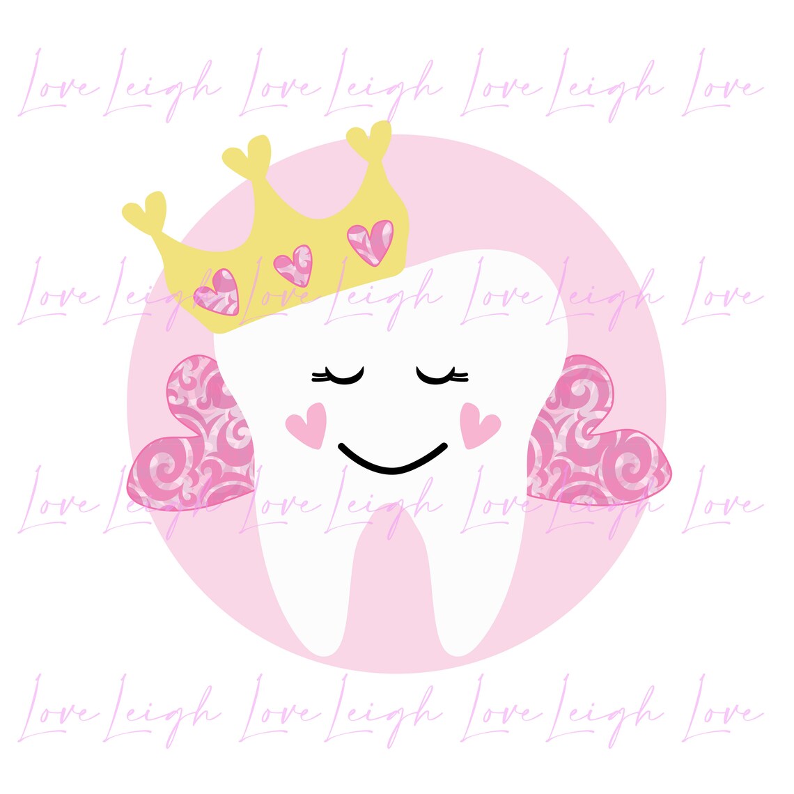 Tooth Fairy Princess Sublimation Design Hand-drawn - Etsy