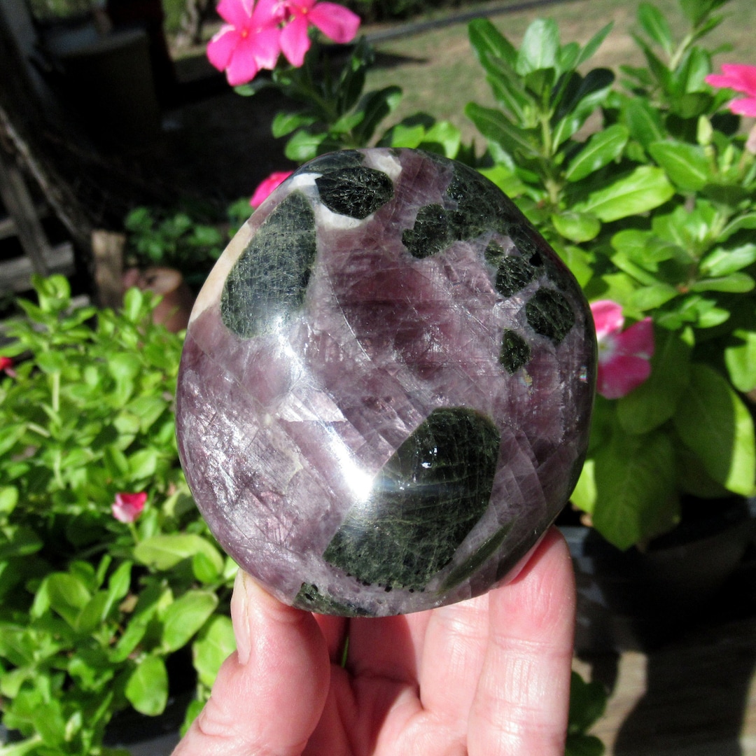 Xrare Grade A Purple Anhydrite, Gemmy Flash Purple Angelite With ...