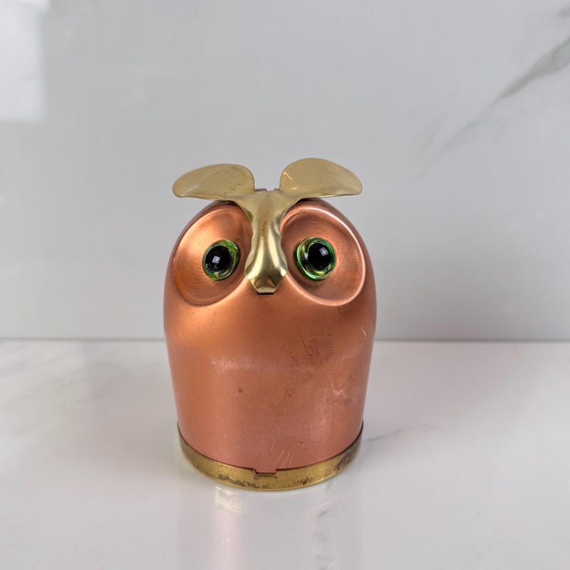 Owl Coin Bank - Etsy