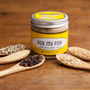 Rub My Fish Salt-free Fish Rub- Seasoning for Fish Asian Seasoning ...