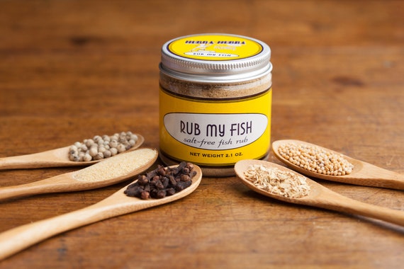 Rub for fish store