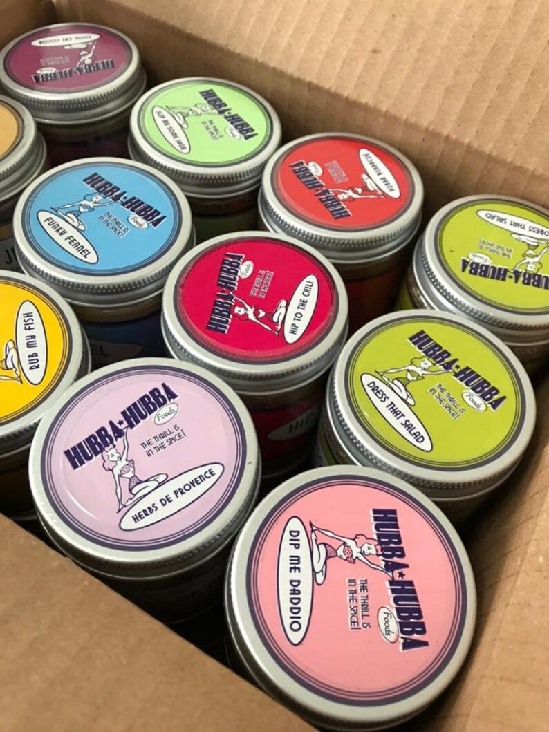 Custom Spice Blend Gift Set (choose 4) -gift for Chef -cooking Gift ...