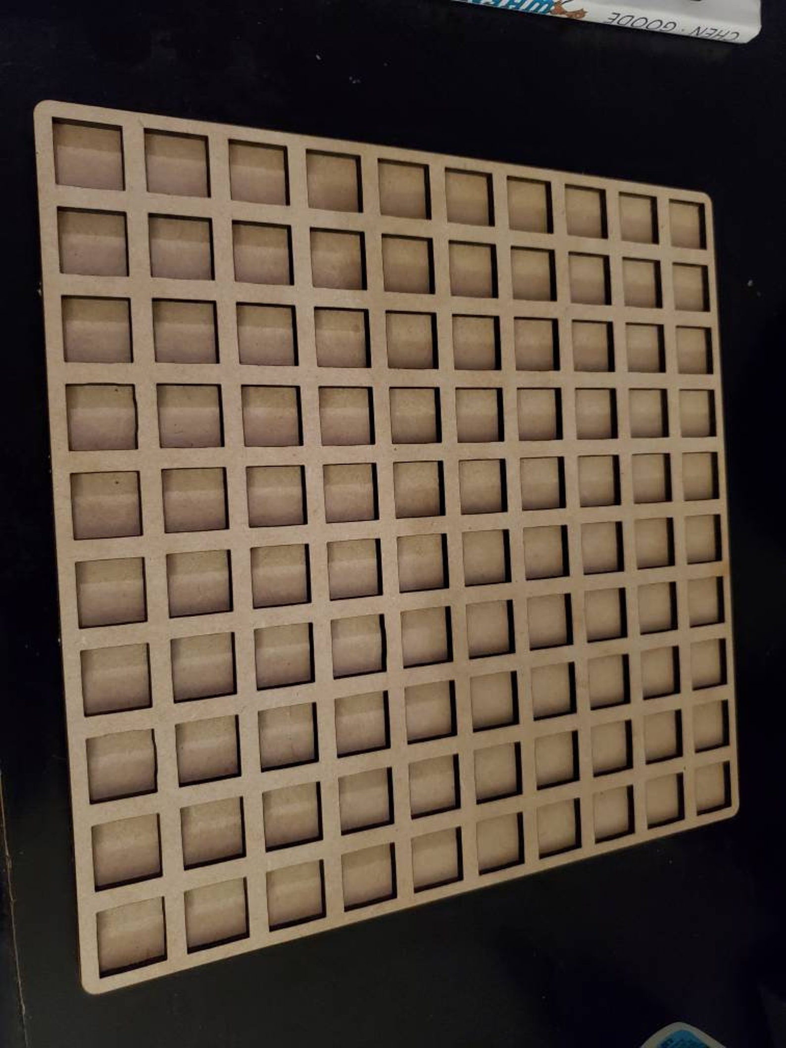 Laser Engraved 100 Chart Number Puzzle - Etsy