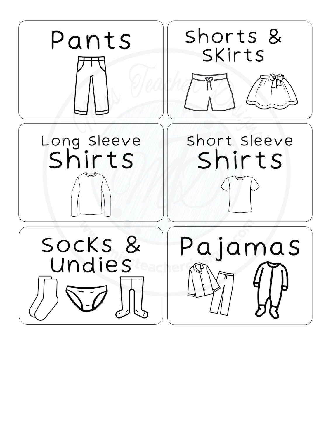 DIGITAL FILE * Baby/toddler/child Printable Dresser Labels - Organize ...