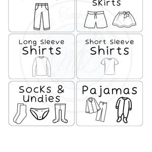 DIGITAL FILE * Baby/toddler/child Printable Dresser Labels - Organize ...