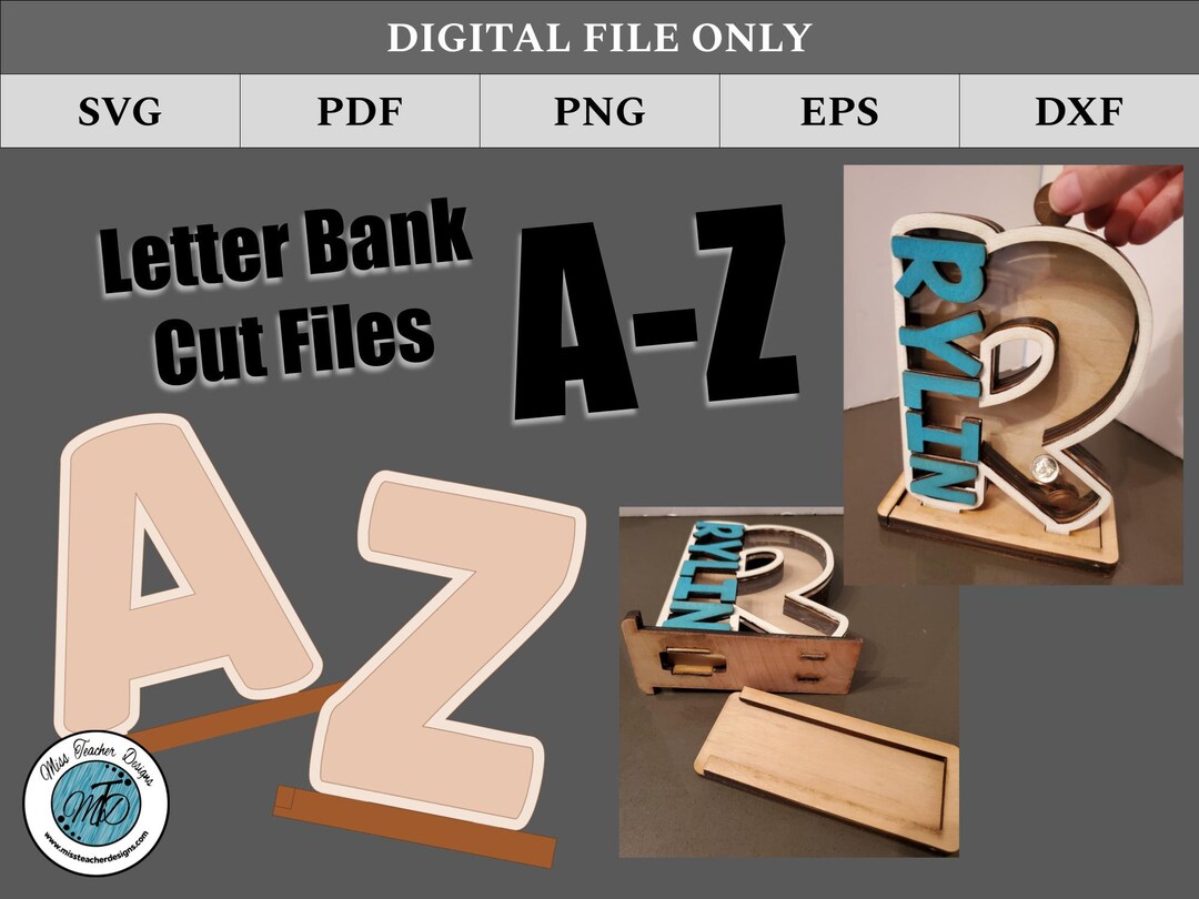 DIGITAL FILE ONLY: Letter Banks - Full Alphabet - "a" Through "z" - 26 ...