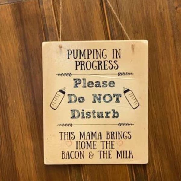 Pumping in Progress - Etsy