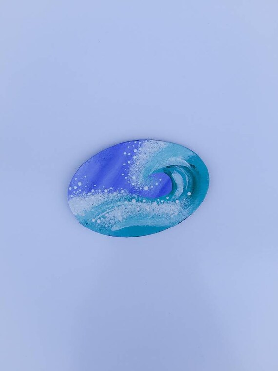 Ocean art ocean painting wave art wave painting | Etsy