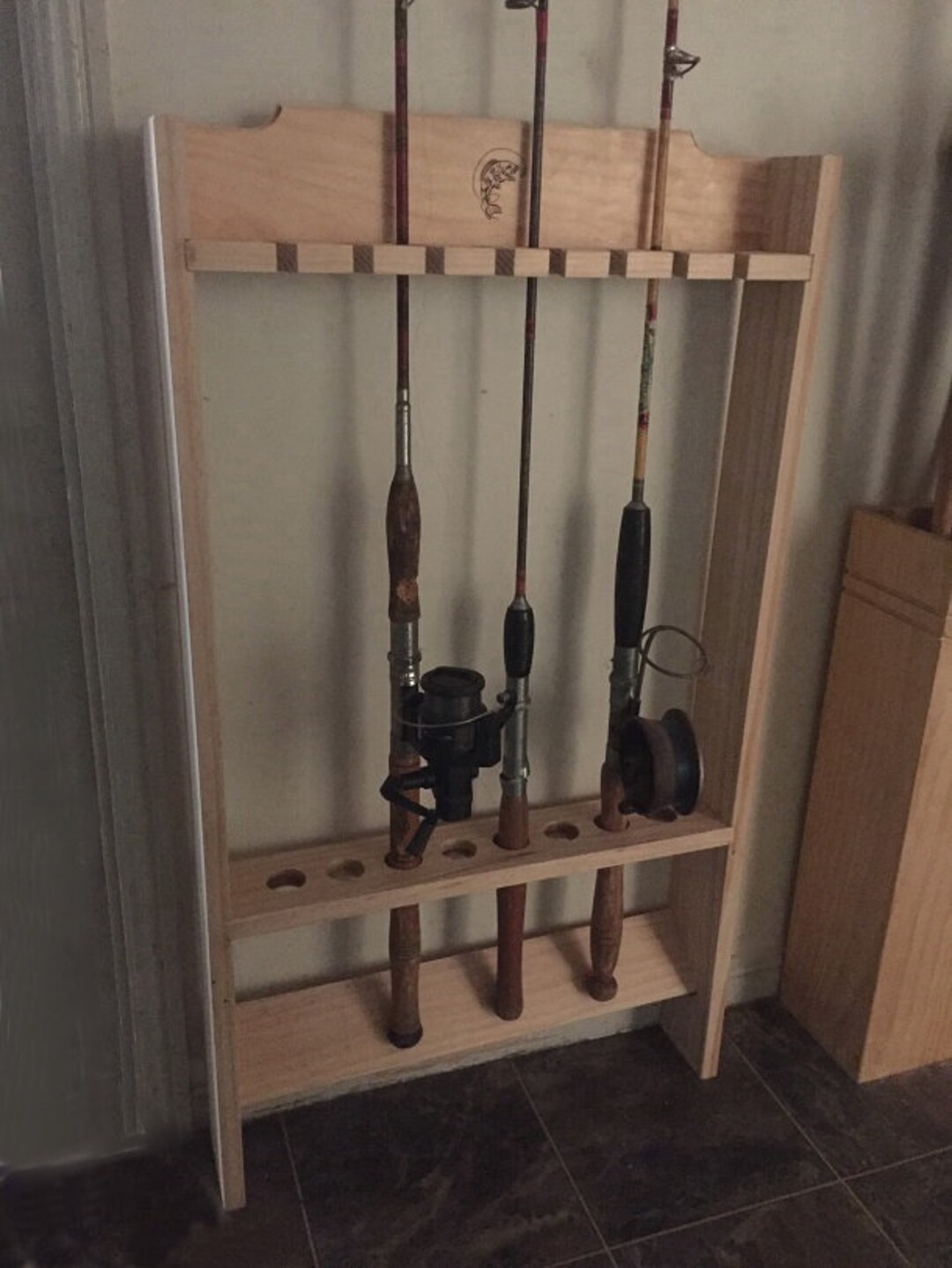 Fishing Rod Holder - Etsy