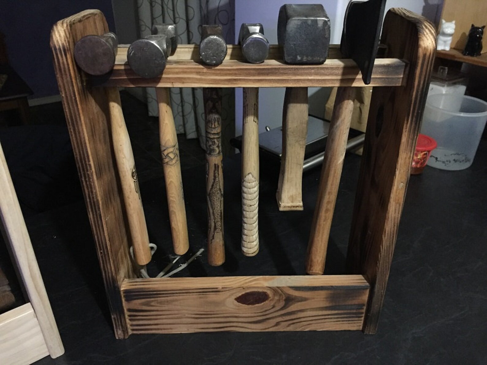 Free Standing Tool Rack - Etsy