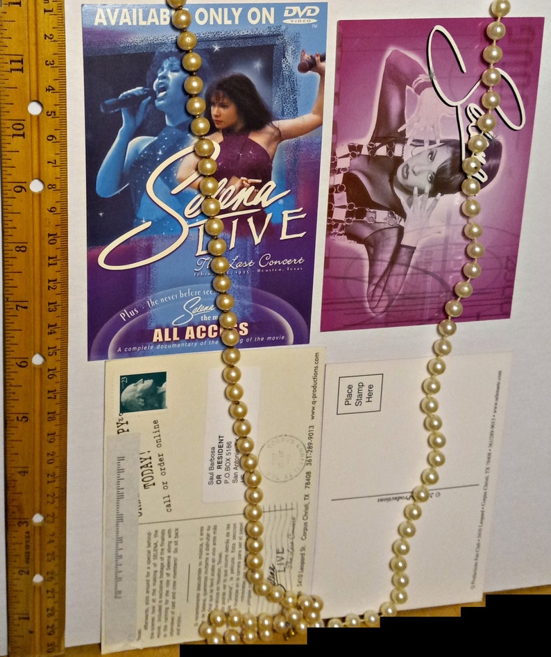 SELENA QUINTANILLA Postcards "selena Live & Calendar" Lot of 2 - Etsy