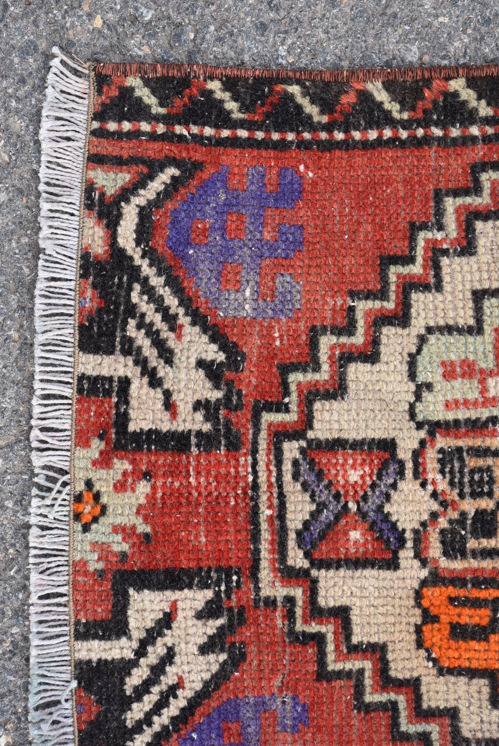 Doormat rug Turkish red rug Boho decoration rug Area rug | Etsy