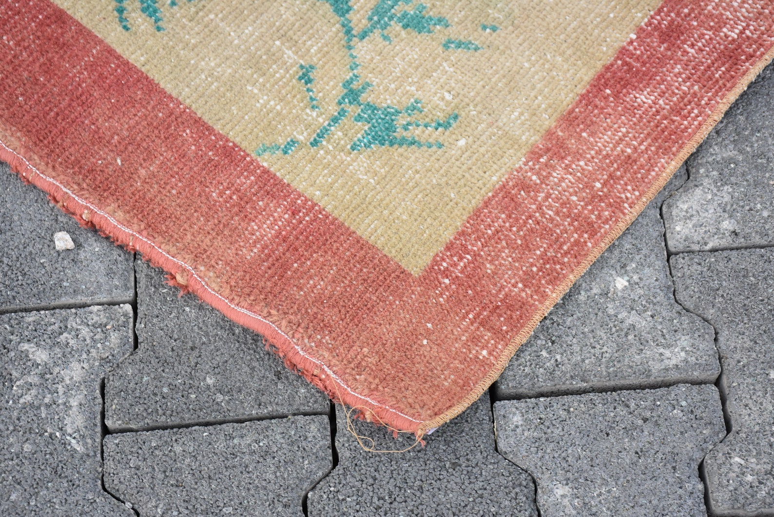 Vinatge Floral Rug 2.7x5.8 ft farmhouse rug Floral Rug | Etsy