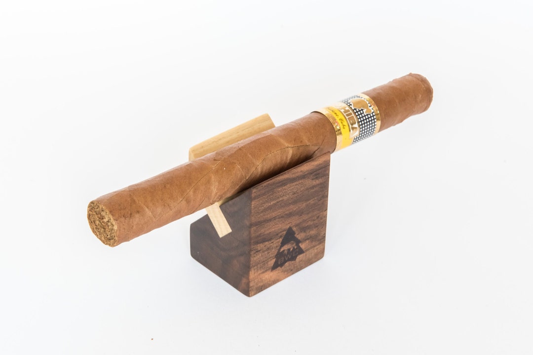 Wooden Cigar Rest, Cigar Holder - Etsy