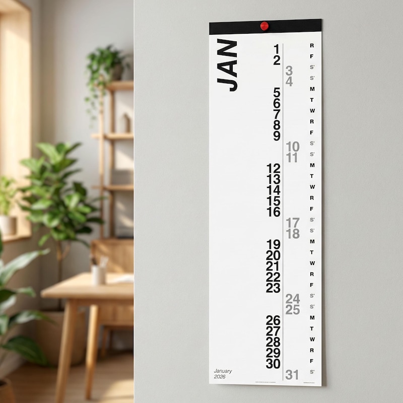 Extra Large Wall Calendar - Etsy